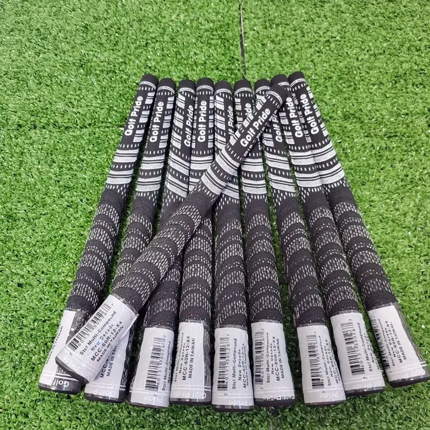 Golf Pride 10-piece MCC Compound 60R Black #60R라운드그립,#mcc컴파운드,#반실라운드그립 ...