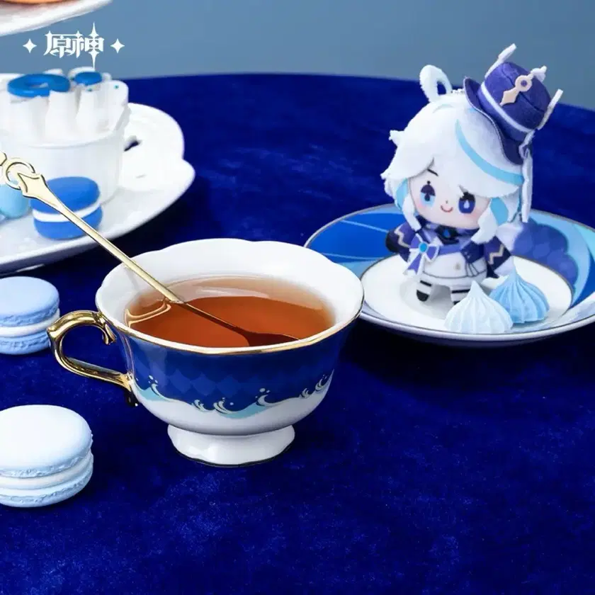[Reservation Tool] Genshin Impact Official Purina Theme Teacup & Tea Spoon Set #원신굿즈,#원신커피잔,#푸리나 ...