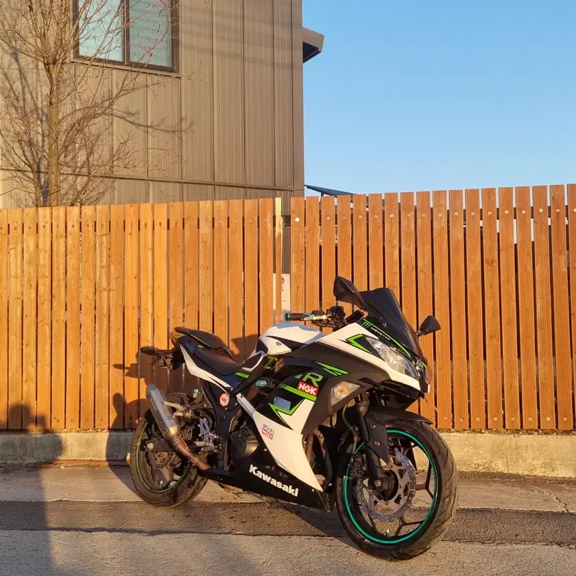 KAWASAKI | 가와사키 Kawasaki Ninja 300 2003 model/White/Fully tuned/For ...