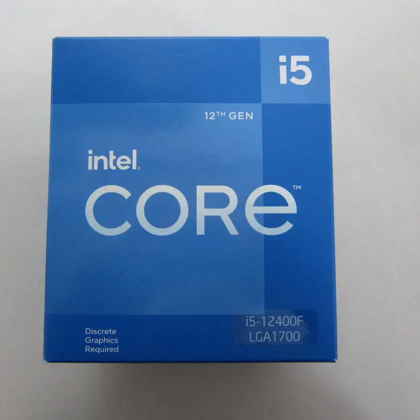 Intel Core i5-12th Gen 12400F (Elders Lake) Genuine Boxed Full on ...