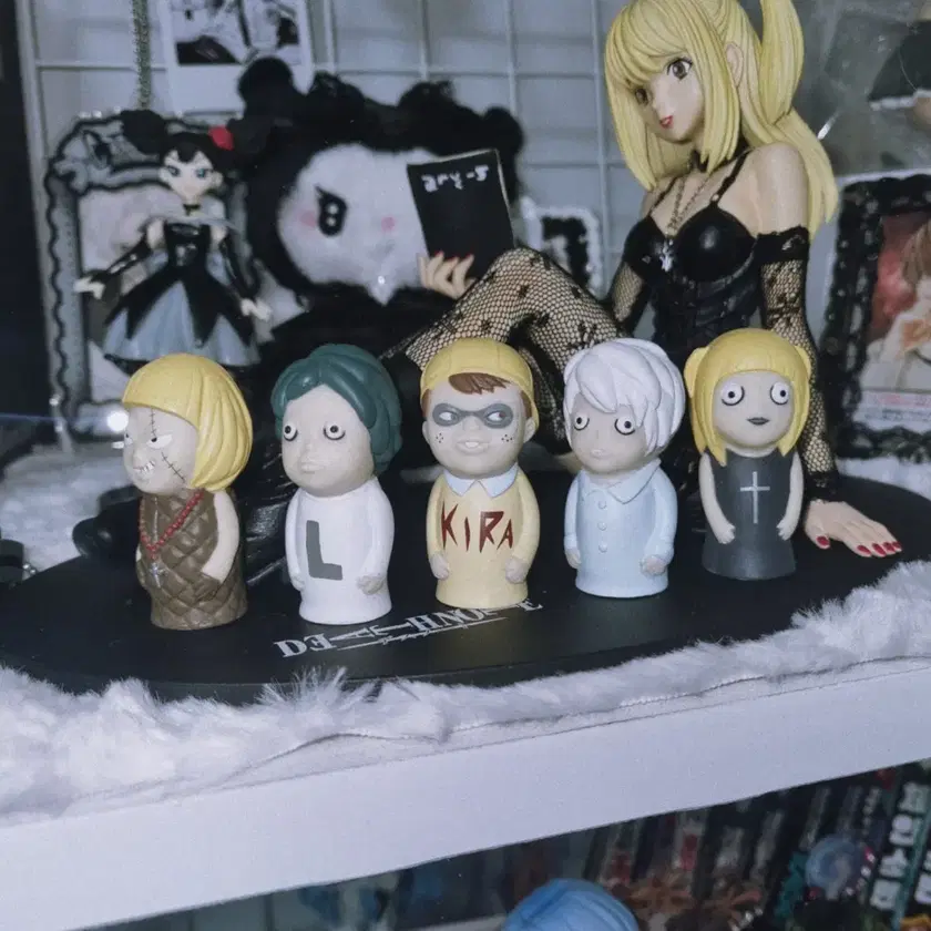 Death Note Nia Classic Finger Puppet / Light l Misa Nia Melo #에반게리온,#미쿠 ...