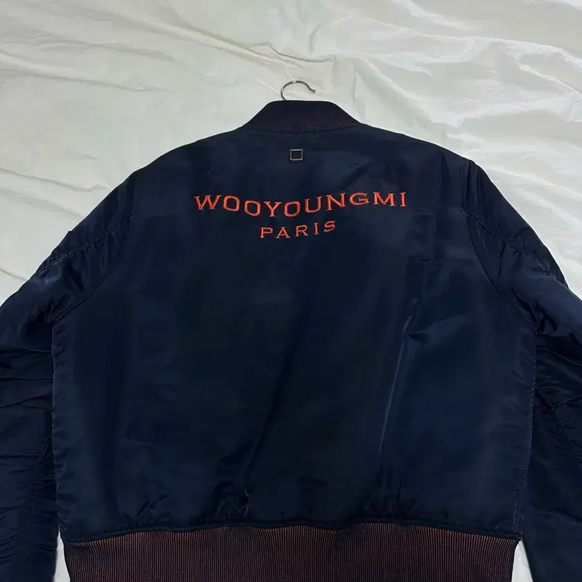 WOOYOUNGMI | 우영미 Wooyoungmi Baeklogo MA-1 jacket (size 50) on Bunjang Global Site.