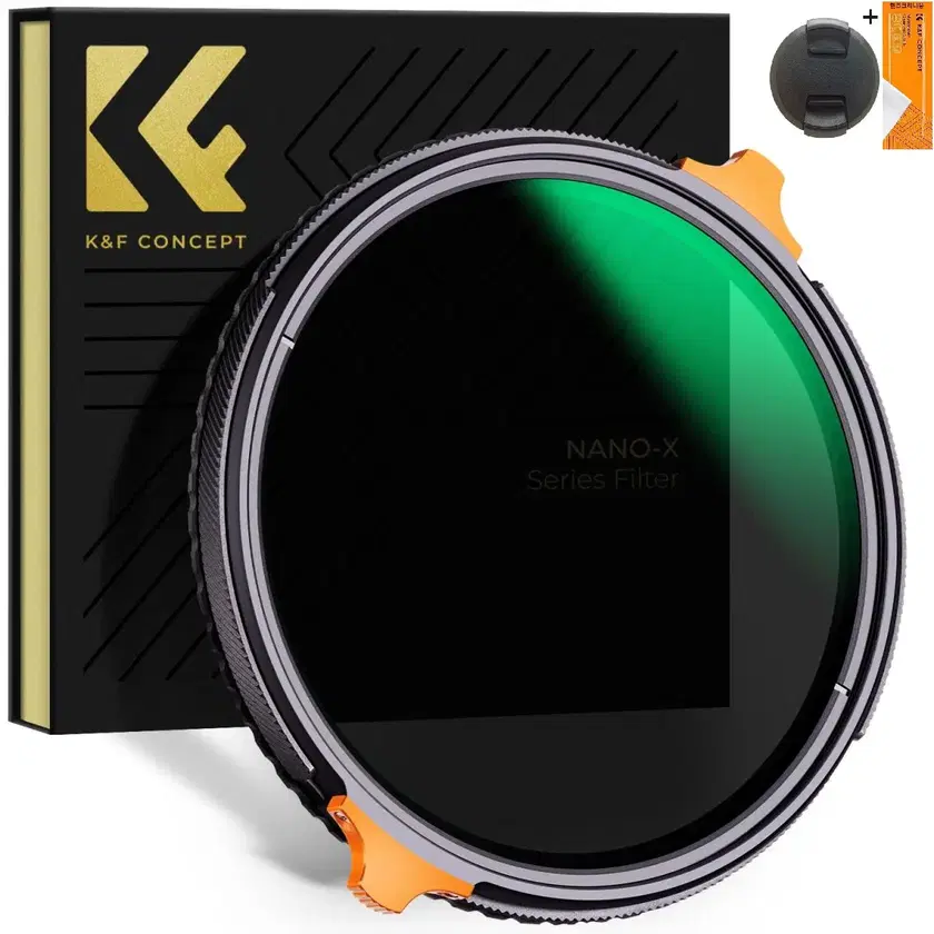 K&F 77mm NANO-X Variable ND4-64+CPL 2-in-1 filter with cap #필터,#ND+CPL,#2in1필터,#ND4-64,#77mm on ...