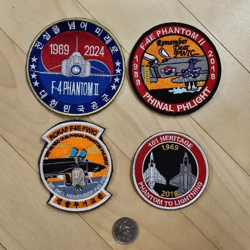 Air Force_Korea F-4 Phantom Patch Collection on Bunjang Global Site.