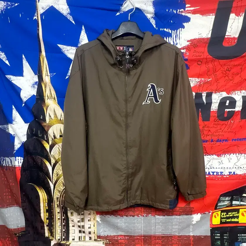 MLB S-Class MLB LA Angels Oversized Windbreaker 2XL 110 #올드스쿨,#야구점퍼 ...