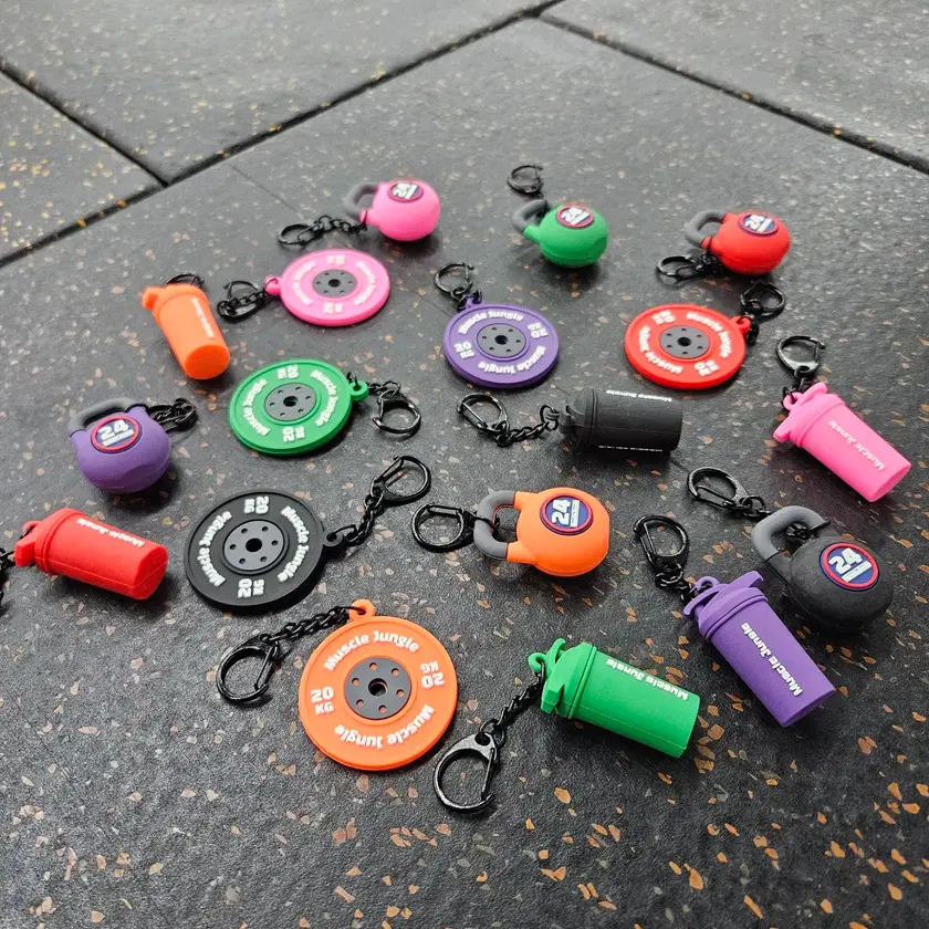 Muscle Jungle Health Key Ring Health Chang Crossfit Dumbbell Dumbbell ...