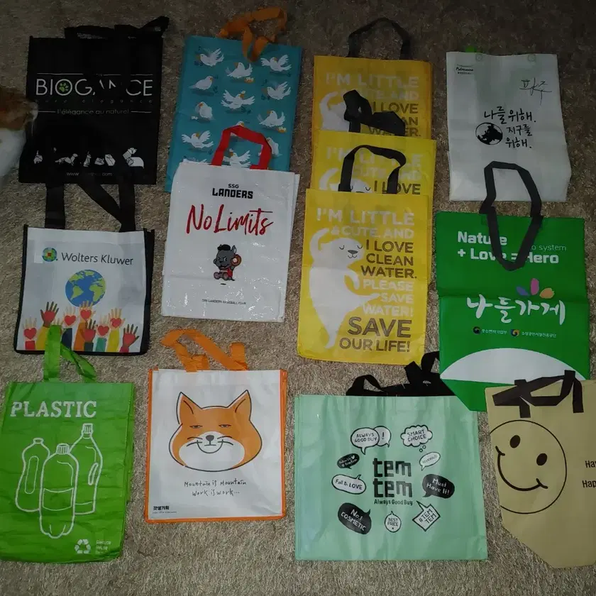 Mumu's Reusable Bag Emart Non-woven Shopping Bag on Bunjang Global Site.