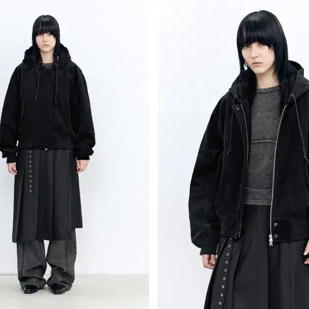 INSILENCE | 인사일런스 Insanity Women's Hooded Bomber Jacket (Free) / C-088 ...