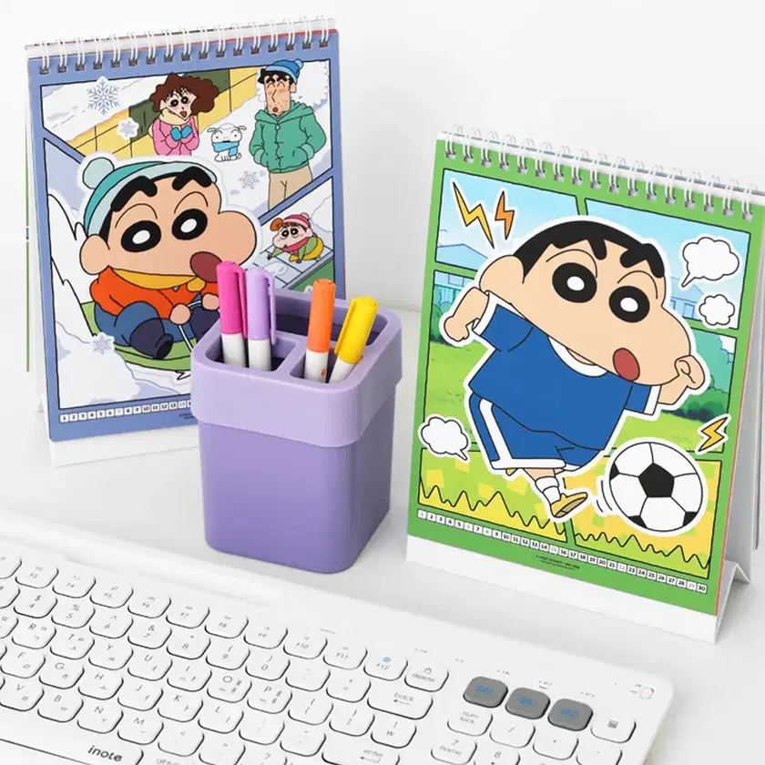 SHINCHAN | 짱구는 못말려 [Genuine] New Product Crayon Shin-chan 2025 Desk ...