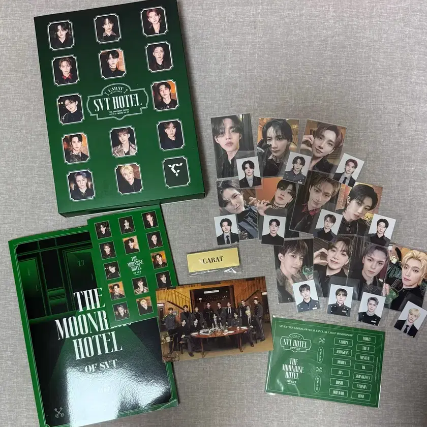 SEVENTEEN | 세븐틴 SVT Hotel Membership Kit seventeen Hotel Membership Kit ...