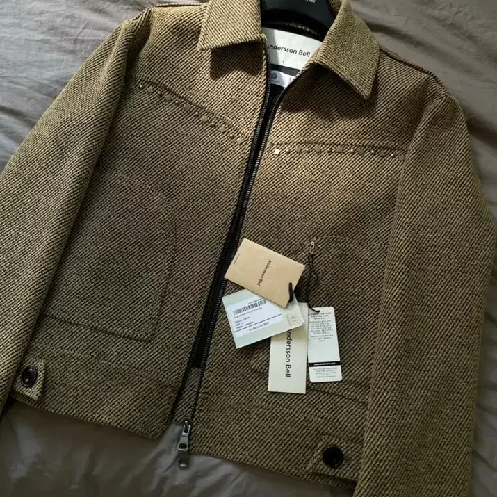 ANDERSSON BELL | 앤더슨벨 Anderson-Bell Altoys Wool Jacket (L). No tag on ...