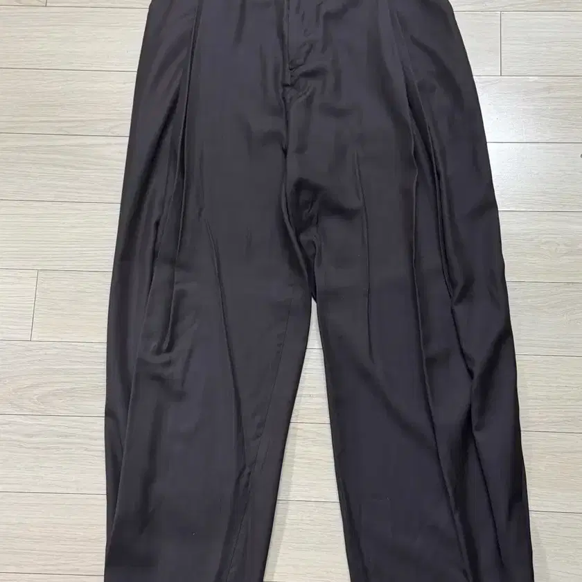 [S] Youth Layered Two-Pocket Pants Purple Brown on Bunjang Global Site.