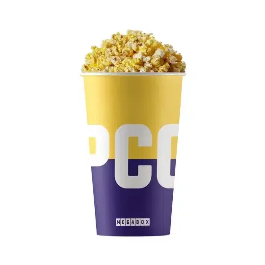 [3,000 won] MegaBox VIP popcorn R free voucher #메가박스,#팝콘R,#오리지널팝콘,#카라멜 ...