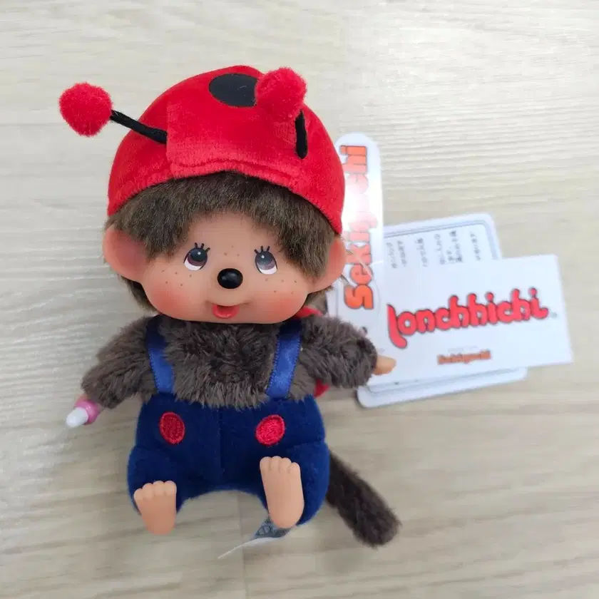 [New Product] Monchichi Ladybug #몬치치,#몬치치키링,#몬치치인형,#베비치치 on Bunjang ...