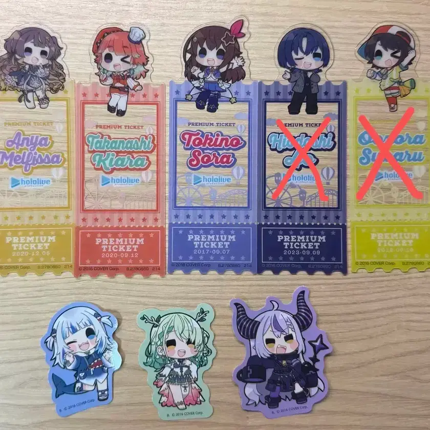 Hololive City 24 Die-cut Sticker, Bookmark Collection #홀로라이브,#홀로 ...