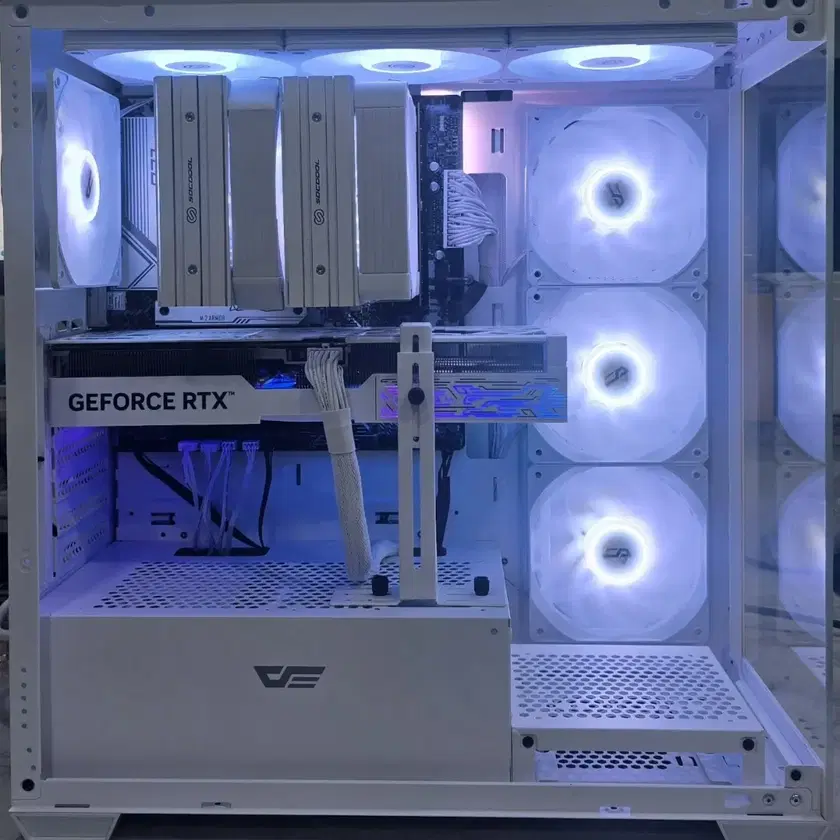 9800x3d, 5070ti All-White Ultra High-End PC on Bunjang Global Site.