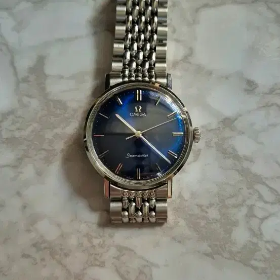 OMEGA | 오메가 Omega Seamaster Vintage Blue Dial Sunray on Bunjang Global ...