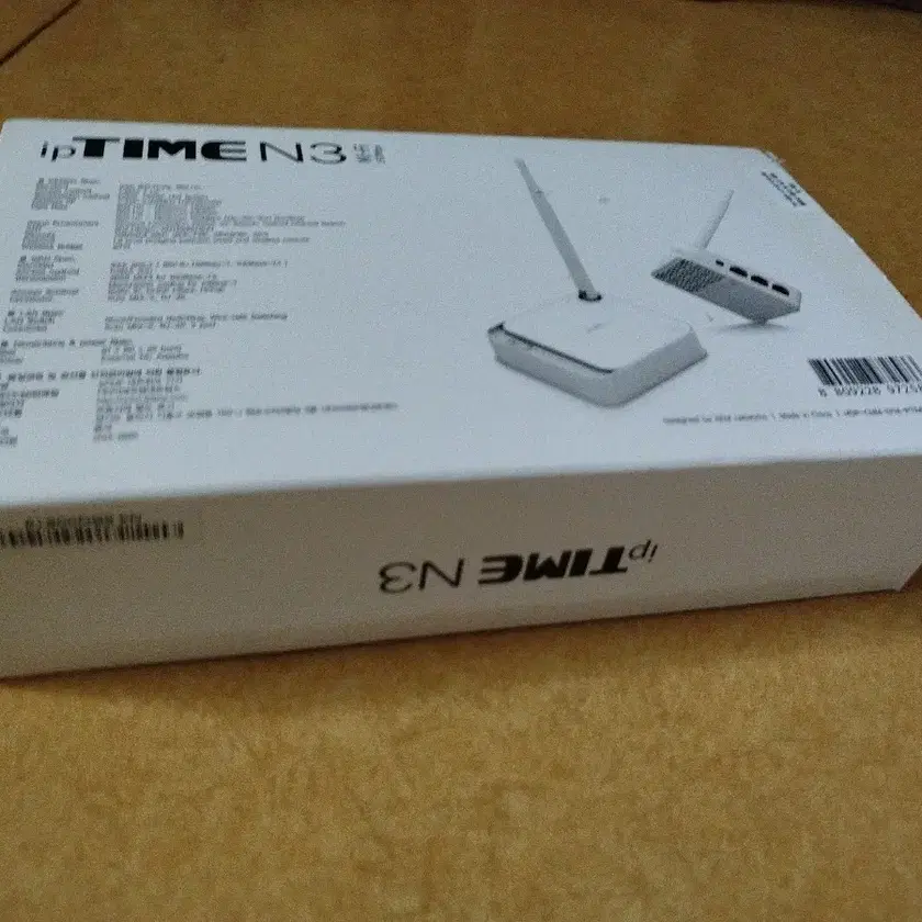 The product in question is the ipTIME N3 wireless and wired router. This model is a 2.4 on ...