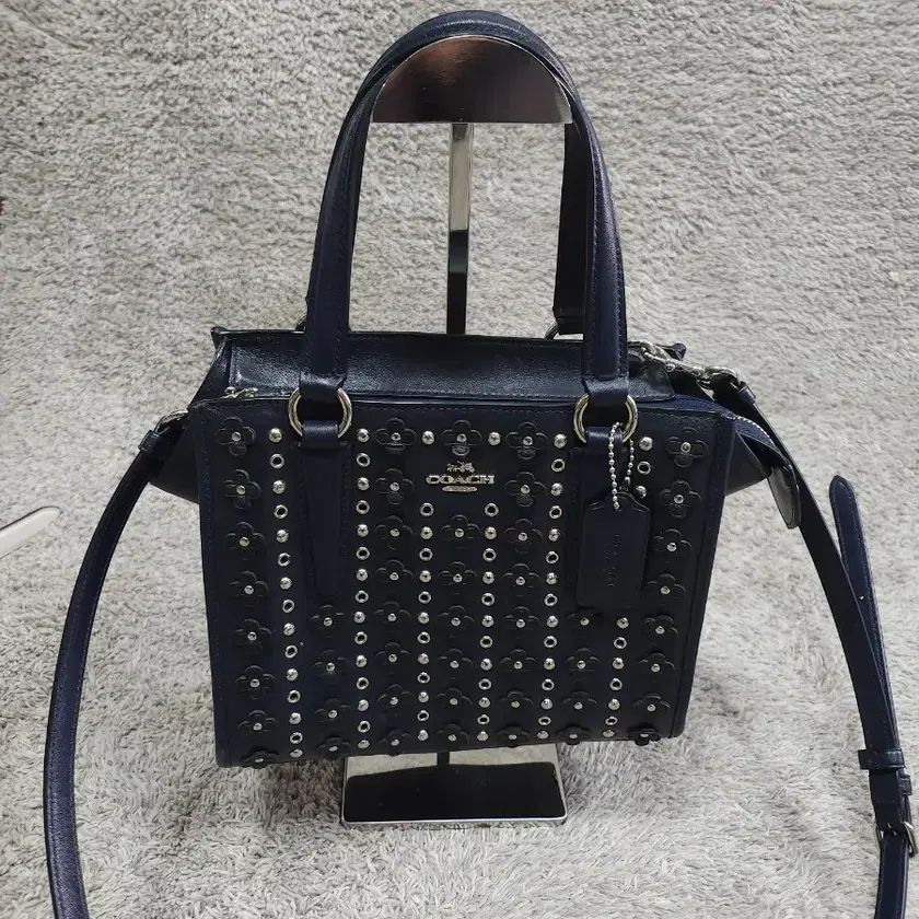 COACH | 코치 Coach 37703 Mini Crosby Carryall Floral Rivet Smooth Le #코치 ...