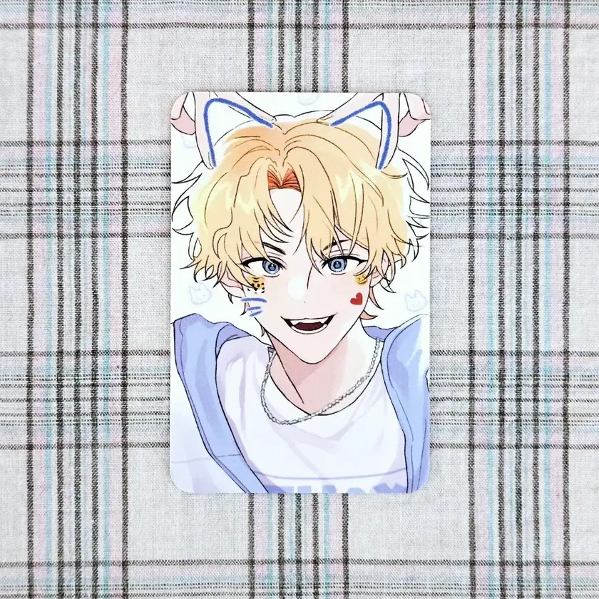 Deomokjuk Dangsae-nim Cha Yujin Cat photocard poca Testa Yujin #포토카드 ...
