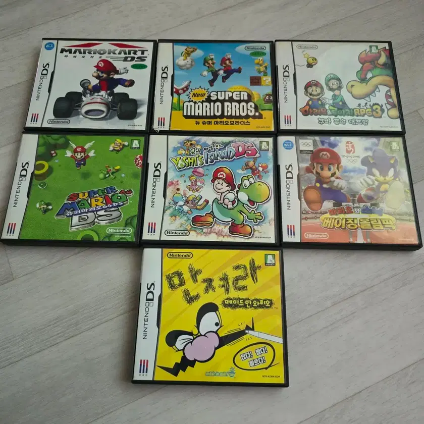 NINTENDO | 닌텐도 Nintendo DS game chip Mario series Kart New Super Mario ...