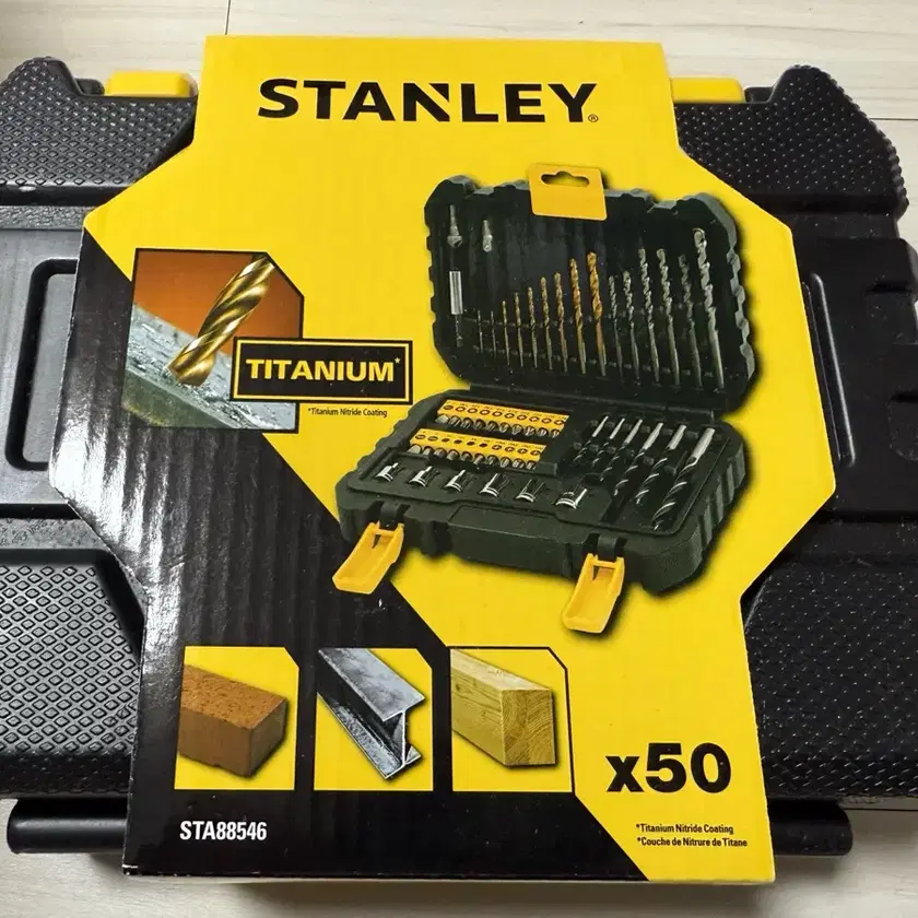 (No-Bearing) Stanley Bit Set 50 Pieces STA88546-XJ #스탠리,#비트세트 on ...