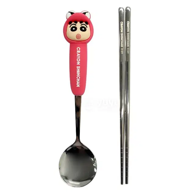SHINCHAN | 짱구는 못말려 [Genuine] New product, Chibi Maruko-chan 3D spoon ...