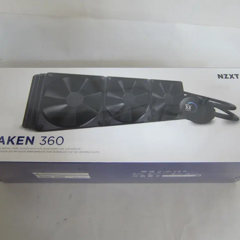 [3-row water cooling] NZXT KRAKEN 360 box full sealed on Bunjang Global ...