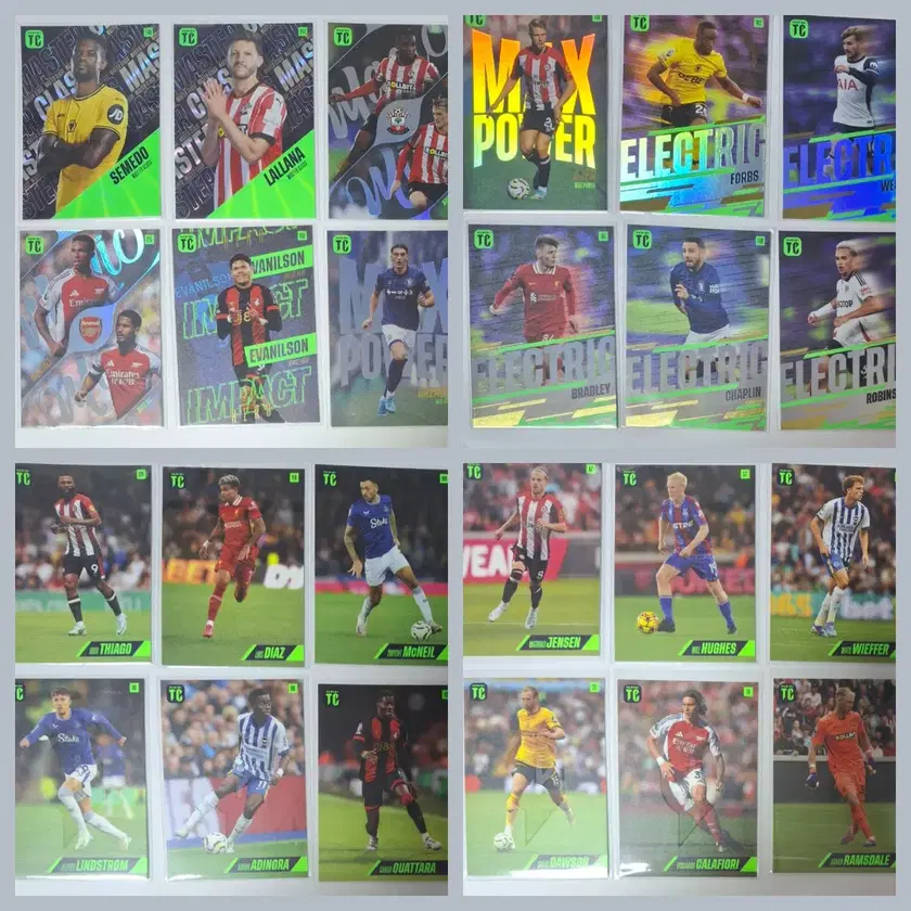 Premier League Soccer Card Set 100 Cards [Panini EPL Top Class] #파니니 ...