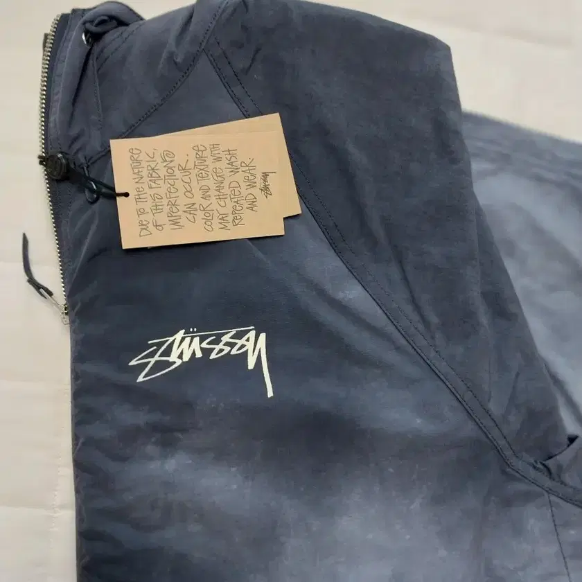 STUSSY | 스투시 New Product L) Stussy Beach Shell Dive Windbreaker Navy ...