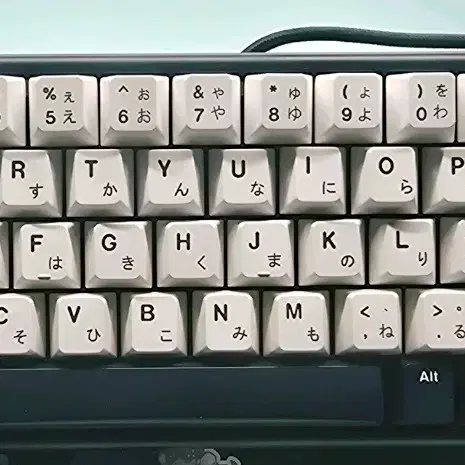 Han Sung Solid State Keyboard GK868B Hiragana Keycaps on Bunjang Global ...