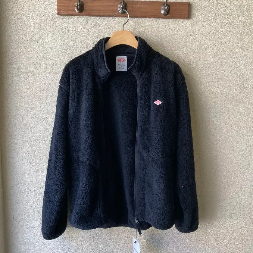 DANTON | 단톤 Danton Black Fleece Jacket #단톤 on Bunjang Global Site.