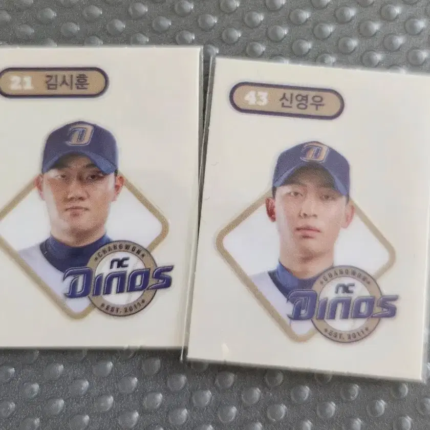 Kvopang NC Kim Sihoon & Shin Youngwoo #크보빵,#크보띠부씰,#kbo띠부실,#엔씨다이노스 ...