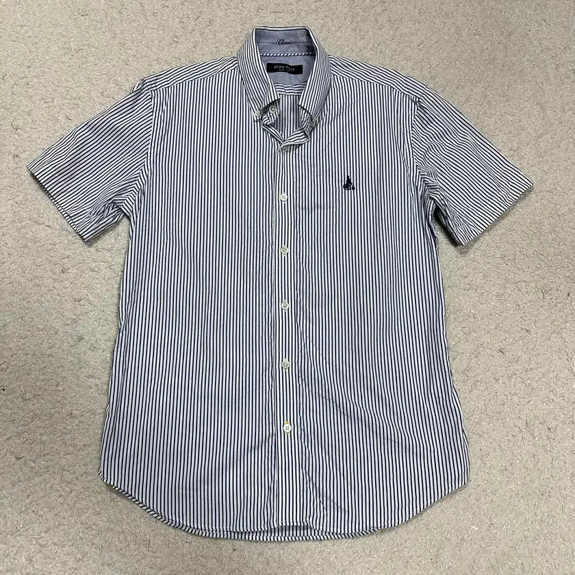 BEANPOLE | 빈폴 Beanpole Short Sleeve Shirt Stripe Slim Fit 95 on Bunjang ...