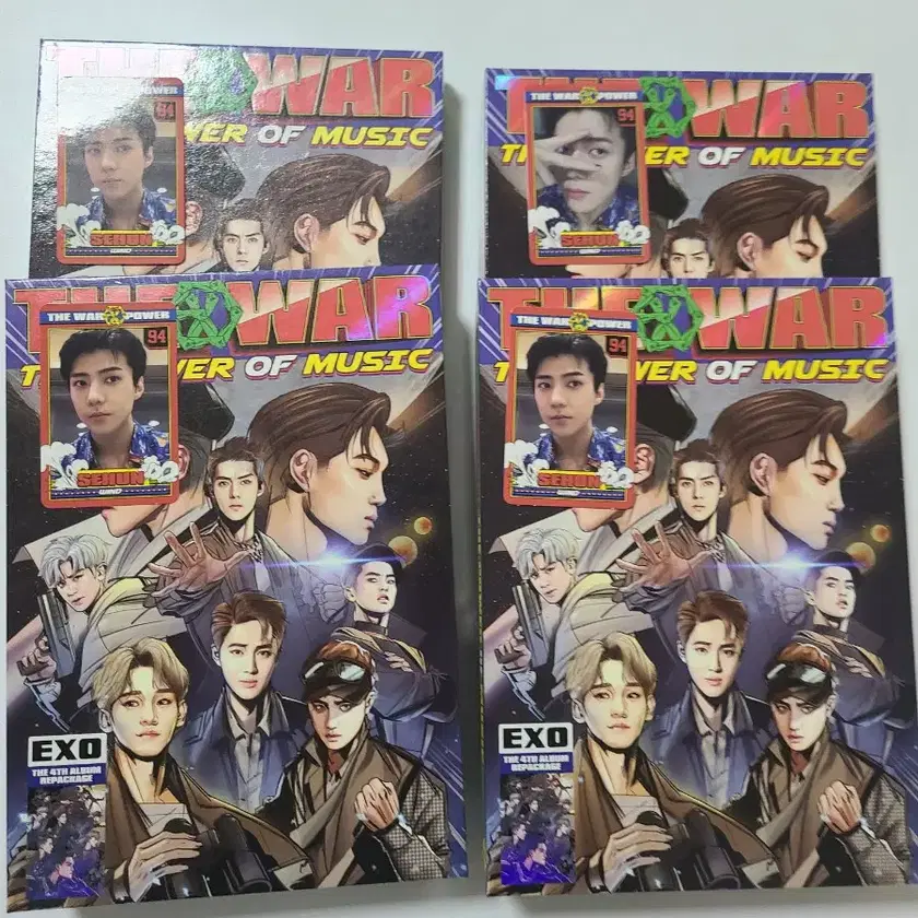 Exo Power unsealed album (Sehun poca) on Bunjang Global Site.