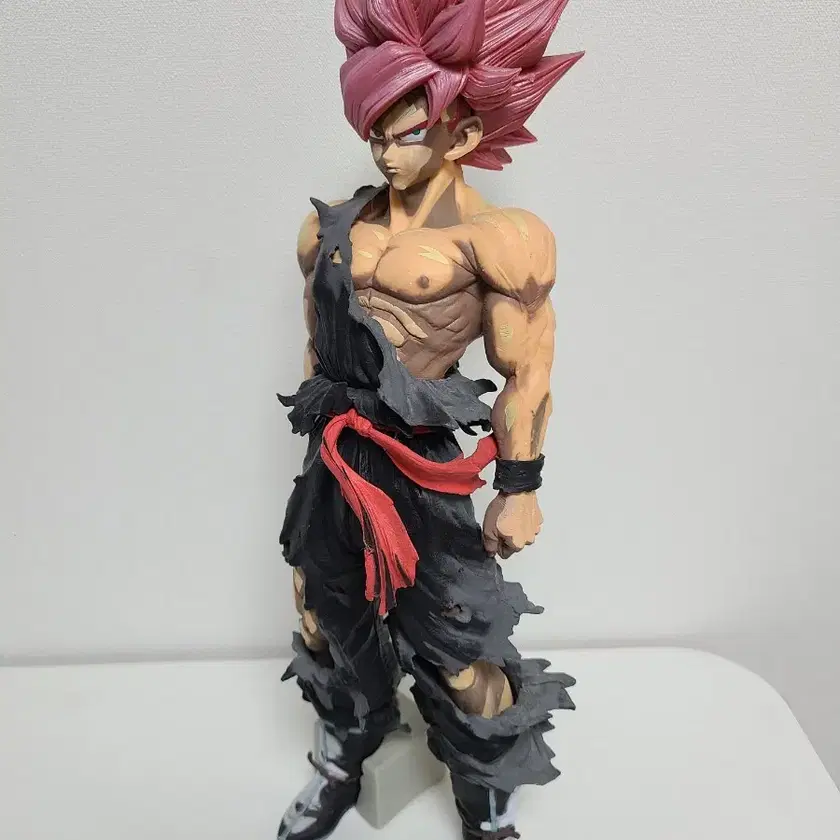 Dragon Ball Super Saiyan Son Goku (Pink) Anime Painted Figure #드래곤볼손오공 ...