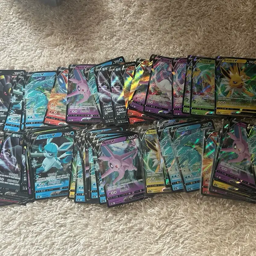 POKÉMON | 포켓몬스터 Pokémon Card Eevee ex v vmax rr rrr grade bulk sale ...