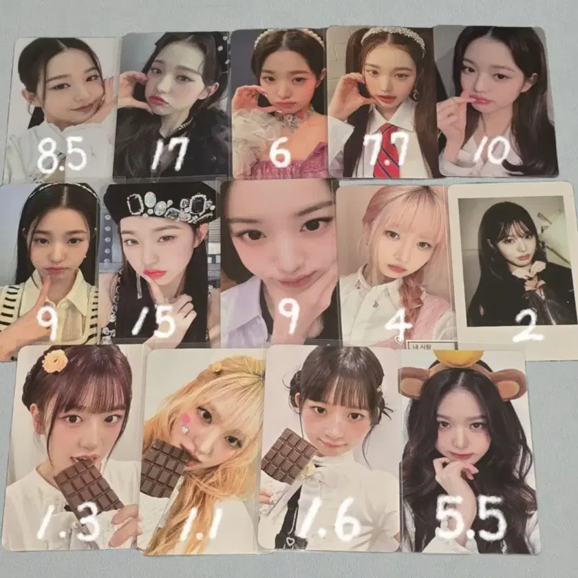 IVE | 아이브 Ive Eleven LOVE DIVE Mine Empathy poca bulk Yujin Wonyoung ...