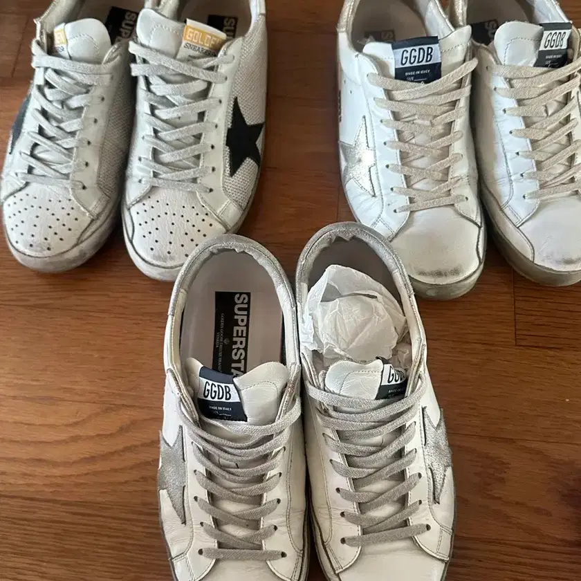 GOLDEN GOOSE | 골든구스 Golden Goose Gold Tab, Gray Code 43 (280) on ...