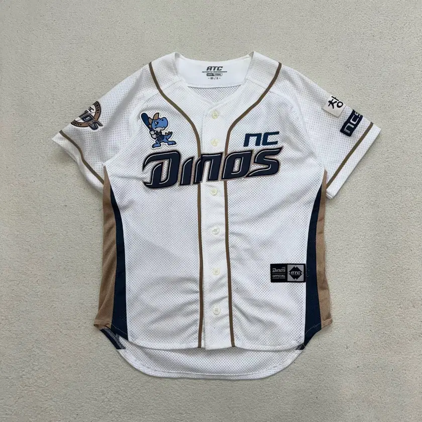 [S] NC Dinos Women's Na Seong-bum Marking Short-Sleeved Baseball ...