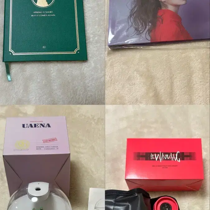 IU | 아이유 IU Diary Photo Binder Humidifier Reverse Gift Telescope on ...