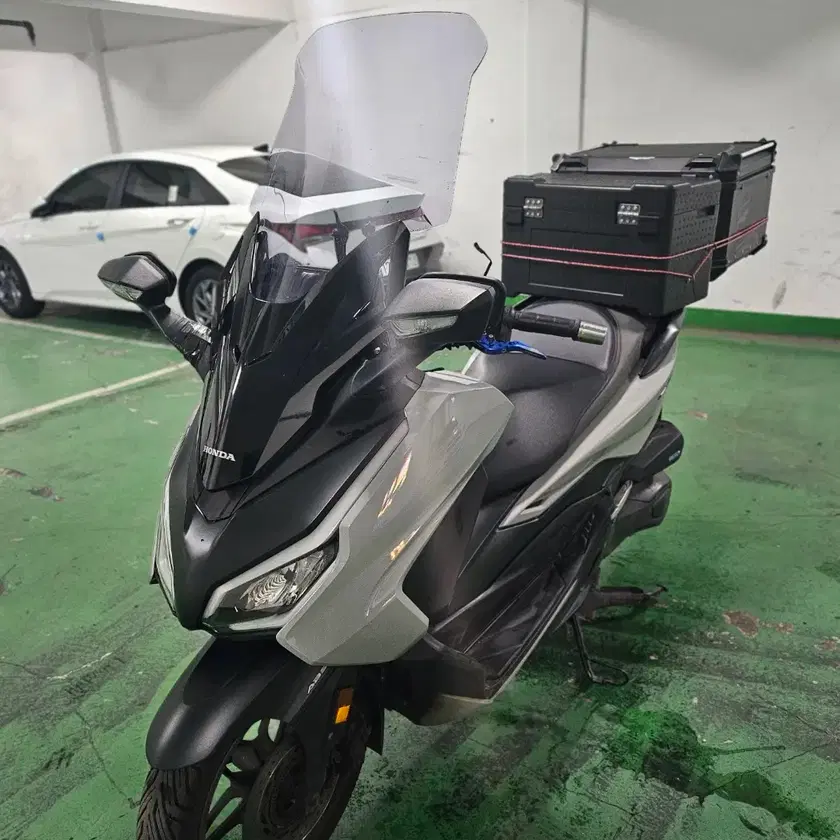 Honda) clean full tune 23 year old forza 350 ABS for sale at a great ...