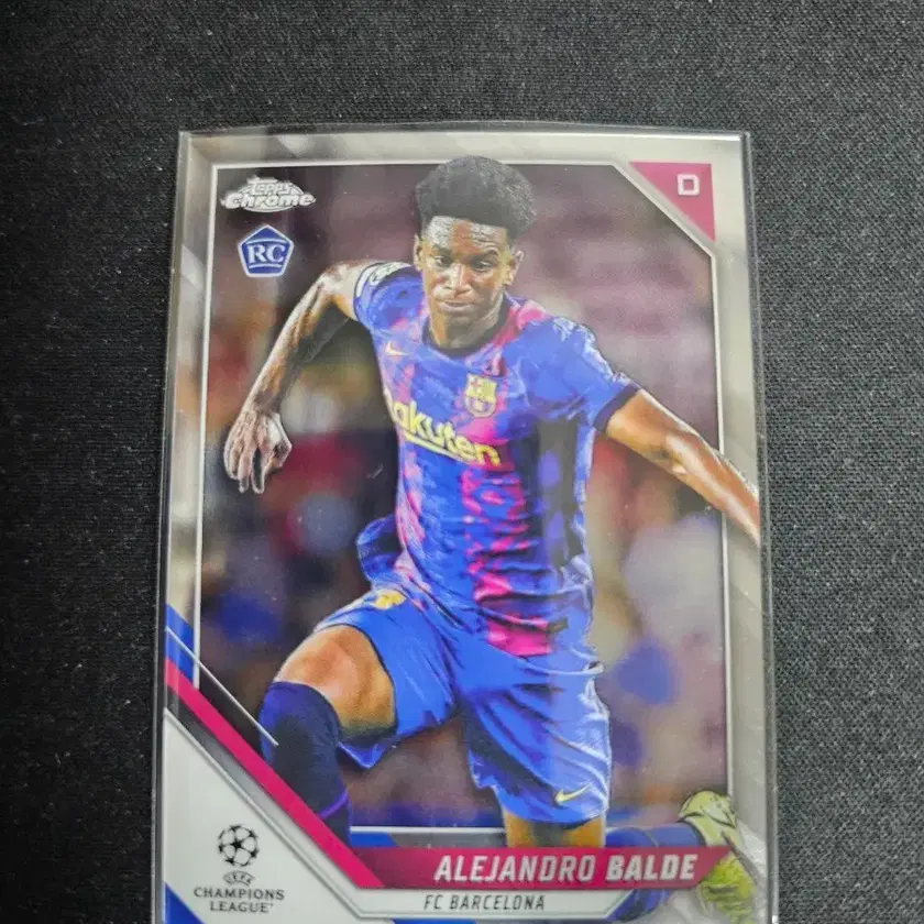 Topscor 21/22 Barcelona Alejandro Valde LlewsFootball Cards #바르셀로나,#탑스 ...