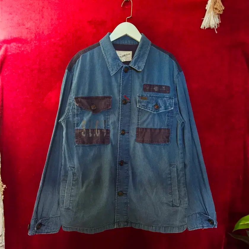 BUCKAROO | 버커루 BUCKAROO Multi-pocket denim shirt jacket size M #버커루,#셔츠 ...