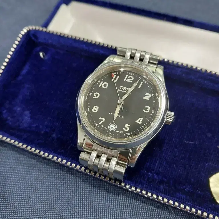 ORIS | 오리스 Oris Modern Classic Constantine 7490 (Blackboard),Arabic ...