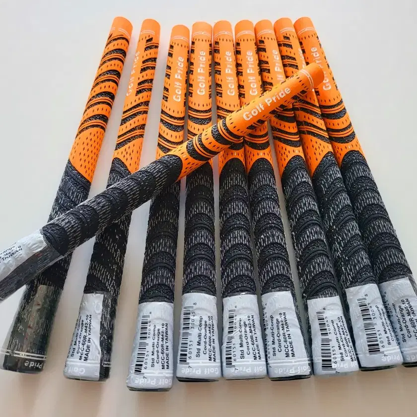 Golf Pride MCC Compound 60R 10 Orange #60R라운드그립,#mcc컴파운드,#반실라운드그립,#테일러 ...