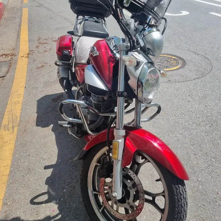 Daelim TR150, 2017 model on Bunjang Global Site.