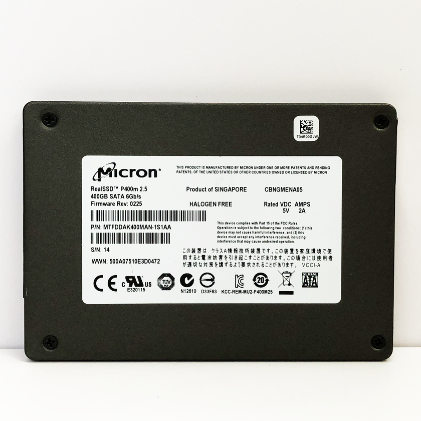 Micron Real SSD P400m 400G SATA3 Additional Purchase on Bunjang Global ...