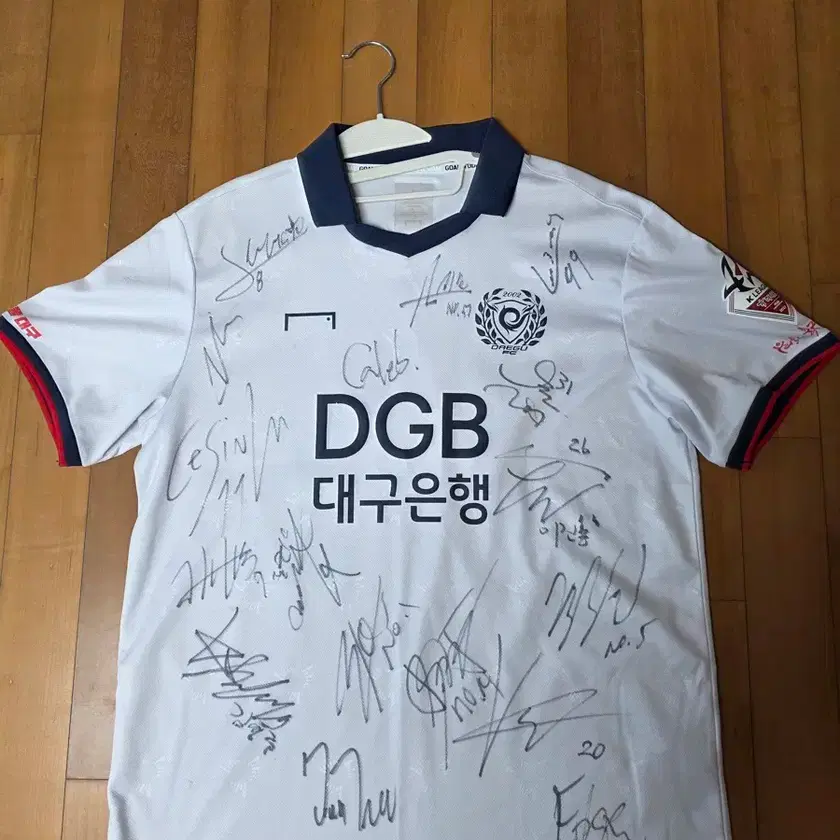 2023 Daegu FC Jeon Yong-jun Squad Sign u Uniform on Bunjang Global Site.