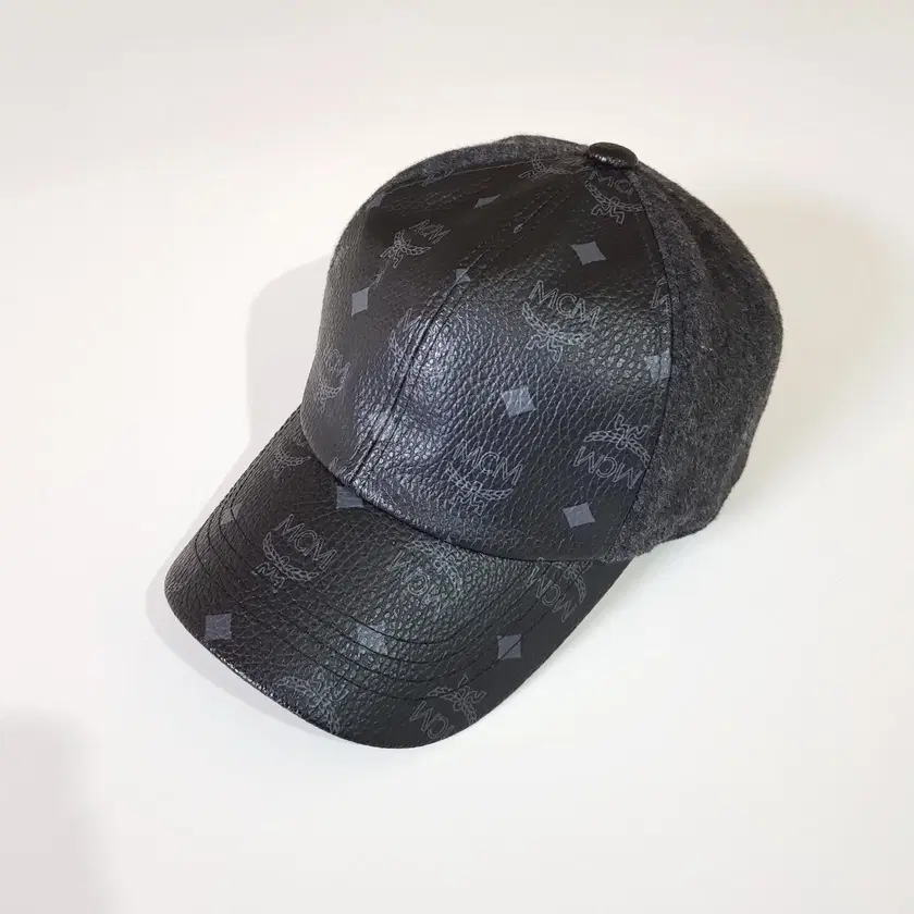 MCM | 엠씨엠 (Shipping Included) MCM Visetos Wool Ball Cap A162 #MCM볼캡 ...
